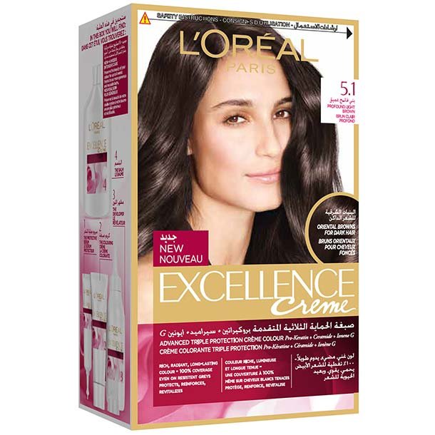Excellence Crème Permanent Hair Color 5.1 | L'Oréal Paris