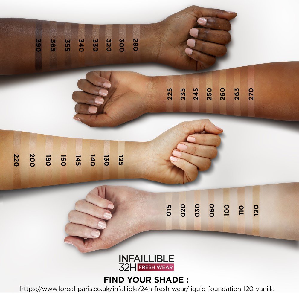 32H Fresh Wear liquid Foundation 220 Sand | L'Oréal Paris