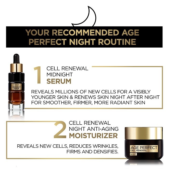 Night Serum From Age Perfect Cell Renewal - L'Oreal Paris