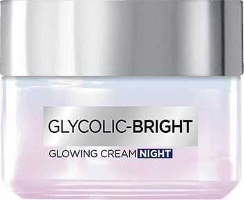 Glycolic Bright Face Care Glycolic Bright Night Cream | L'Oréal Paris