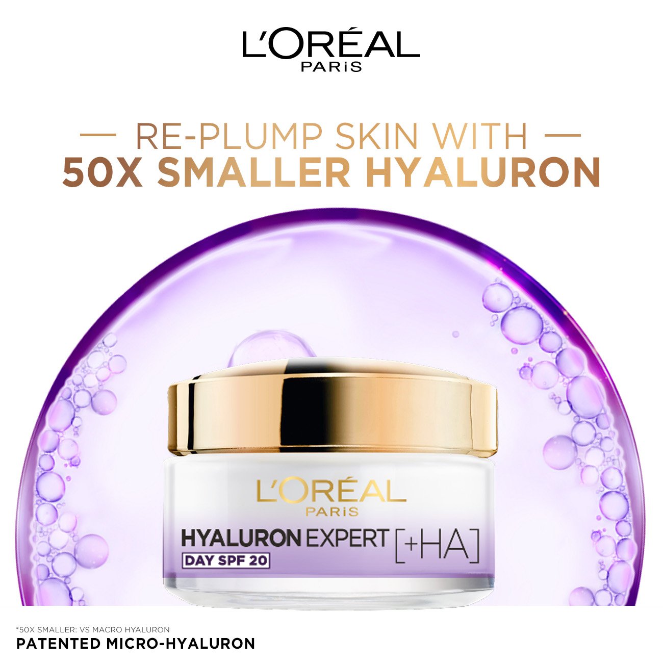 Hyaluron Expert Hyaluronic Acid Day Cream | L'Oreal Paris