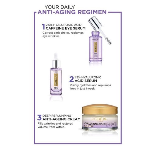 Eye Serum from Hyaluron Expert| Skin Care | L'Oréal Paris