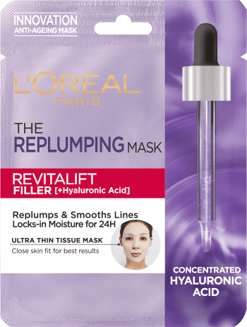 Revitalift Filler Face Care Replumping Tissue Mask | L'Oréal Paris