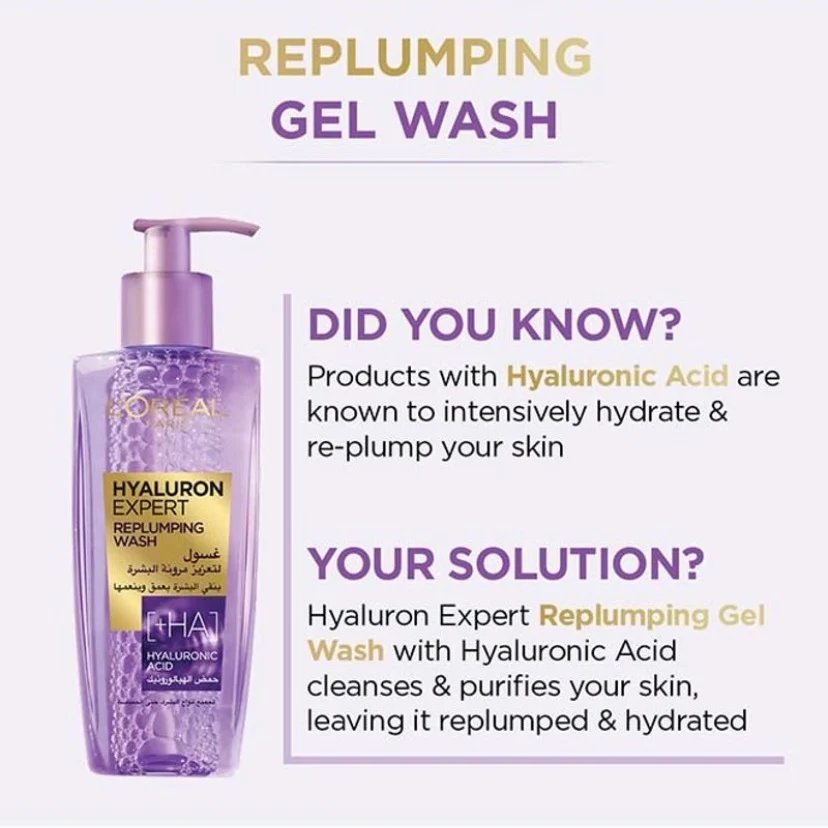 Gel Wash from Hyaluron Expert | Skin Care | L'Oréal Paris
